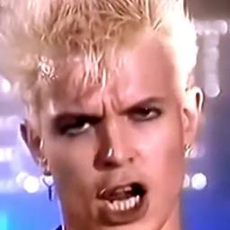 Billy Idol Face